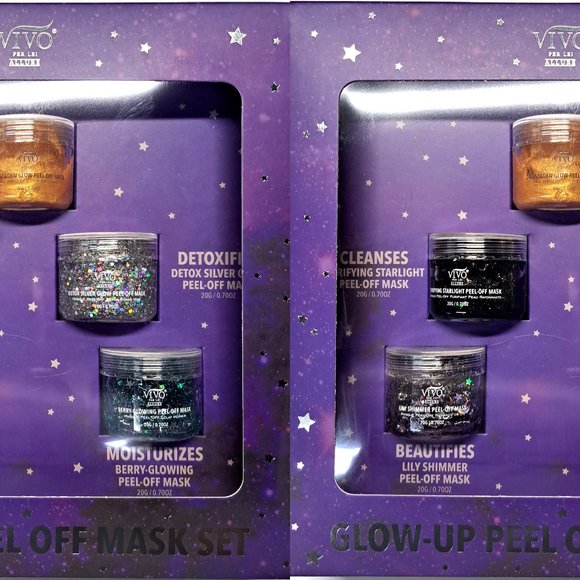 Vivo | Skincare | Vivo Per Lei Allure Glowup Peel Off Masks Set Of 2 ...
